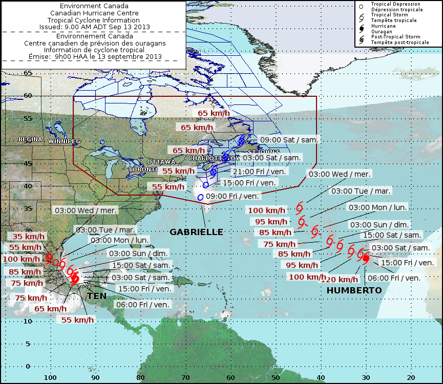 Tropical Storm Gabrielle – LISA.BLOG